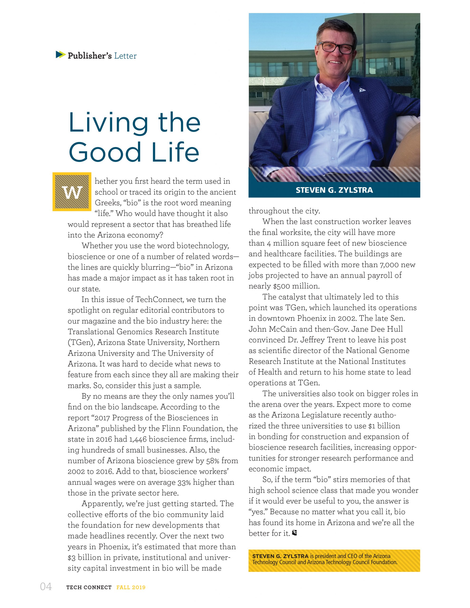 Biotechnology: A growing sector for Arizona holding great promise ...