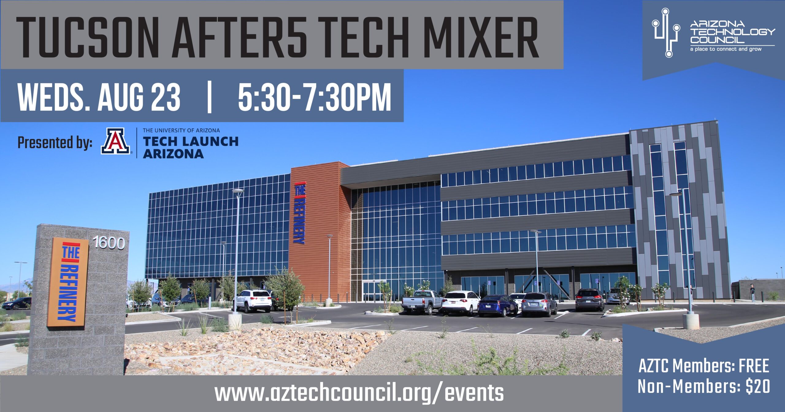 Tucson after5 Tech Mixer: Hosted by Tech Launch Arizona - Arizona ...