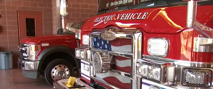 Gilbert Fire & Rescue Department unveils state’s first electric fire ...