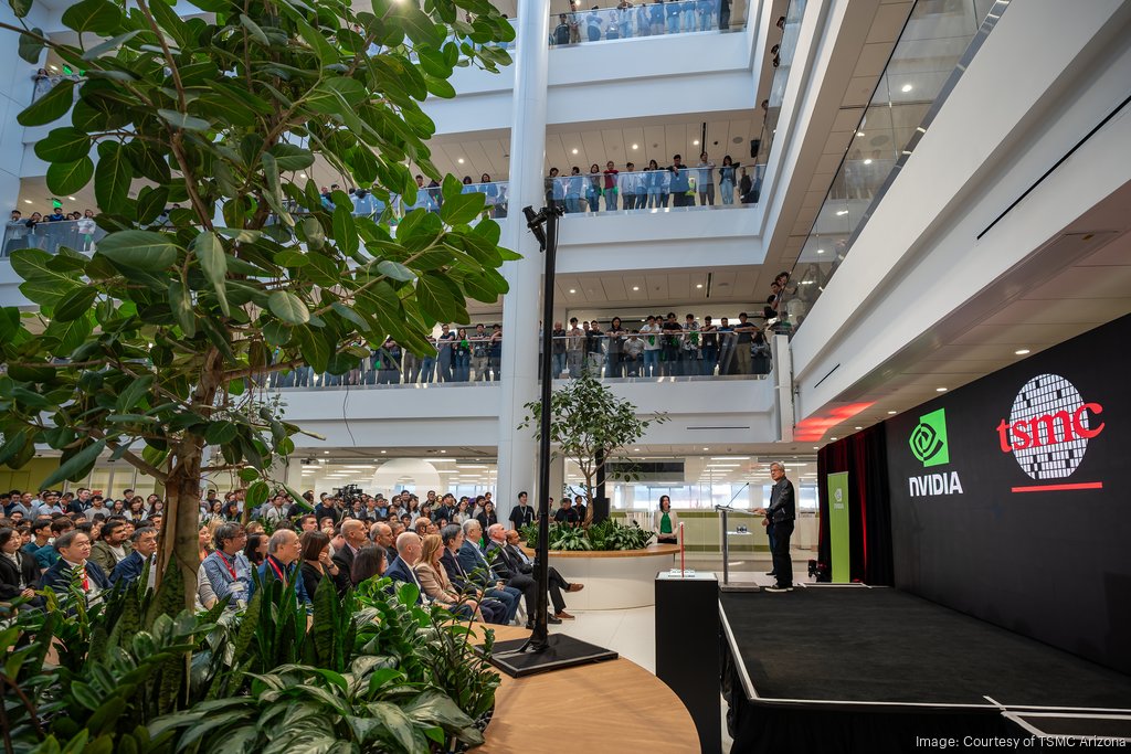 TSMC Arizona now produces Nvidia's next-gen Blackwell chips for AI ...
